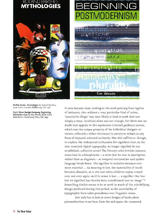 No More Rules: Graphic Design And Postmodernism : Graphic Design And P ...